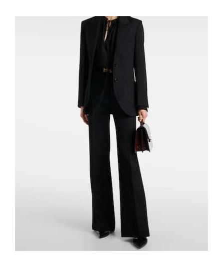 Victoria Beckham Silk Tie-neck Blouse