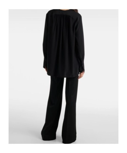 Victoria Beckham Silk Tie-neck Blouse
