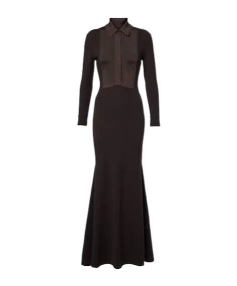 TOM FORD Turtleneck Knitted Wool-blend Dress - Black