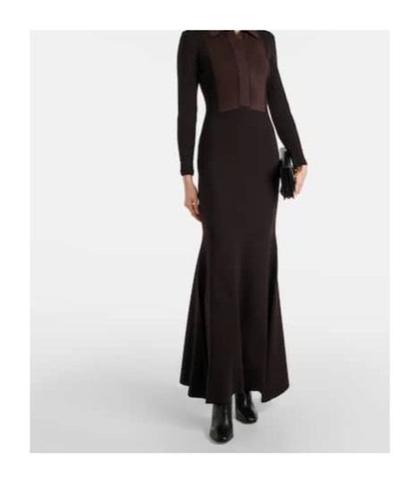 TOM FORD Turtleneck Knitted Wool-blend Dress