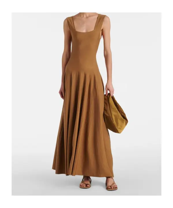Khaite Jodie Wool Maxi Dress