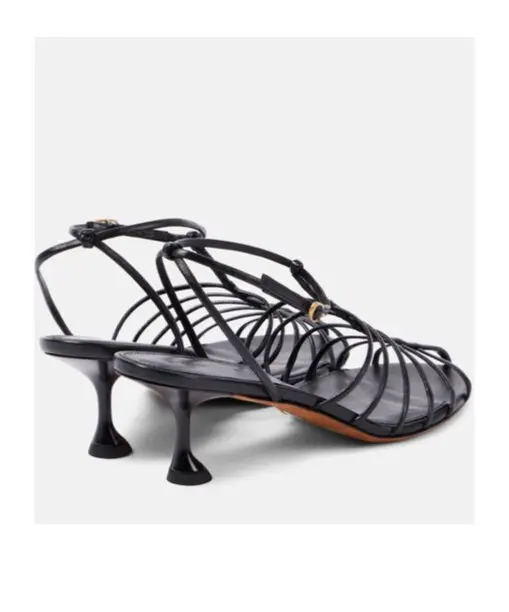 Proenza Schouler Tee Cage 60 Leather Sandals