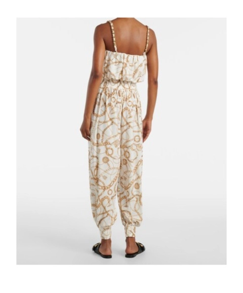 Balmain Chain Printed Jumpsuit