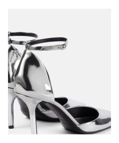 Proenza Schouler Slash 85 Mirrored Leather Pumps