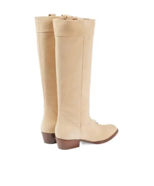 Paris Texas Suede Cowboy Boots