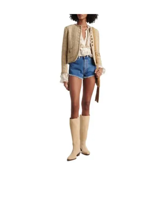 Paris Texas Suede Cowboy Boots