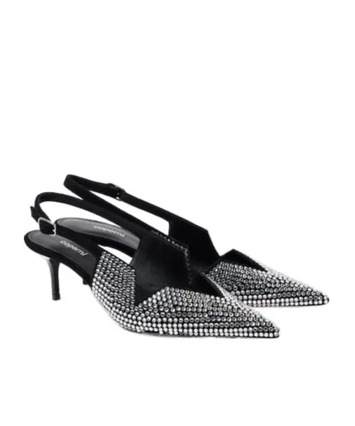 Coperni Crystal Leather High Heels