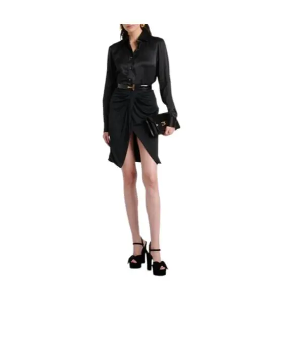TOM FORD Velvet Platform Sandals