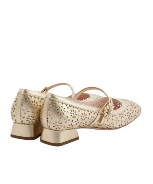 ROGER VIVIER Square-toe Low-heel Mary Janes