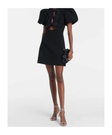 Rebecca Vallance Kaylee Bow Detail Minidress