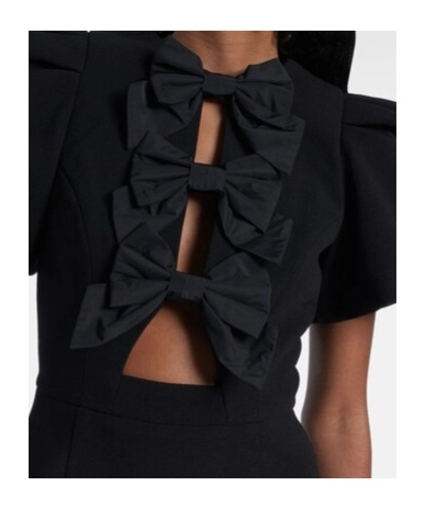 Rebecca Vallance Kaylee Bow Detail Minidress