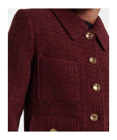 Altuzarra Astley Cropped Tweed Jacket