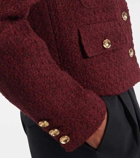 Altuzarra Astley Cropped Tweed Jacket