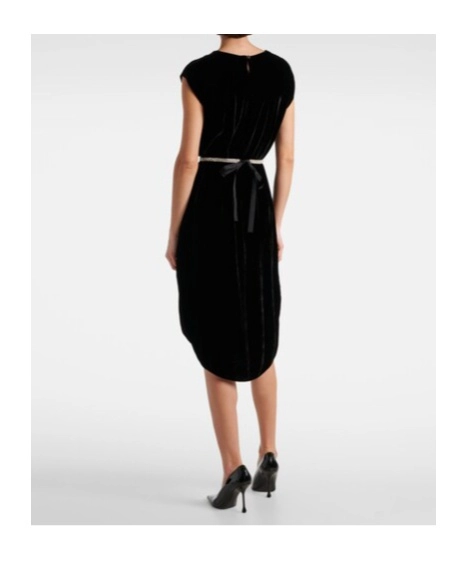 Velvet By Graham & Spencer Sleeveless Midi Dress With Button Back
