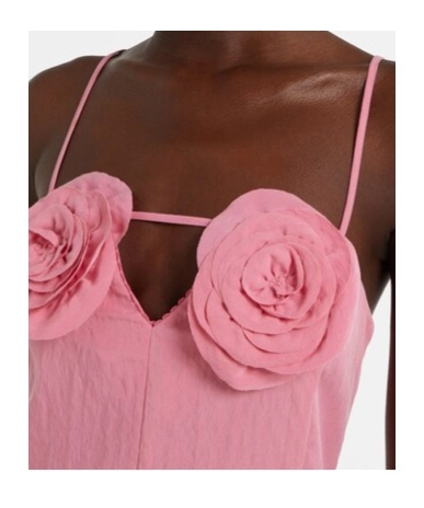 Blumarine Floral Embroidered Mini Dress