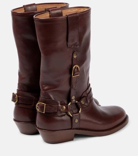 Isabel Marant Étoile Leather Mid-calf Boots
