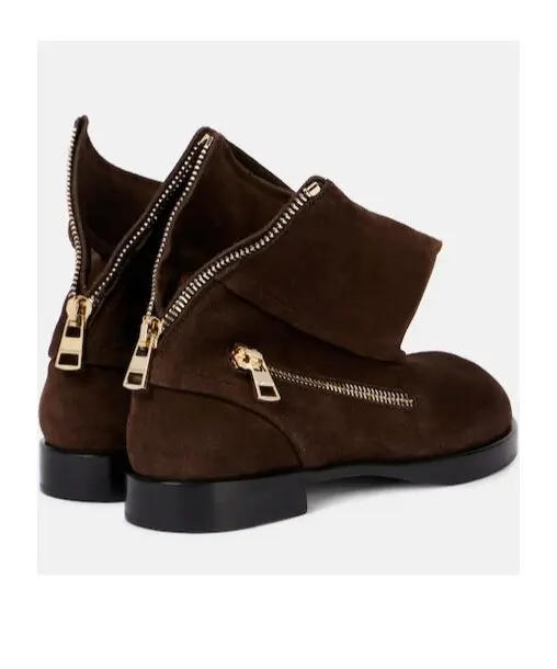 J.W.ANDERSON Suede Biker Boots