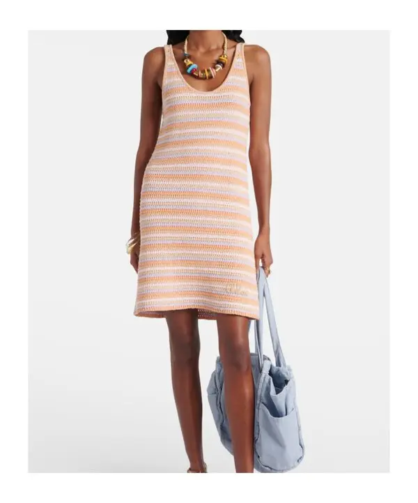 Chloé Knitted Cotton Minidress