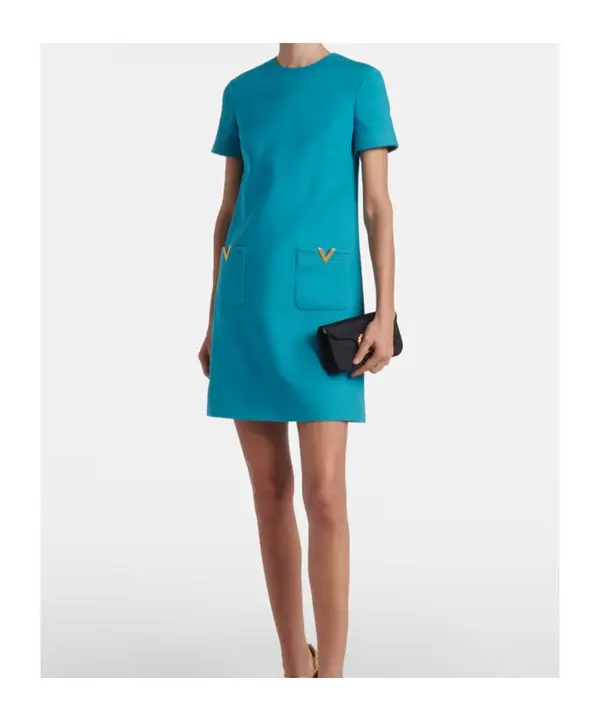Valentino Garavani Crepe Couture Minidress
