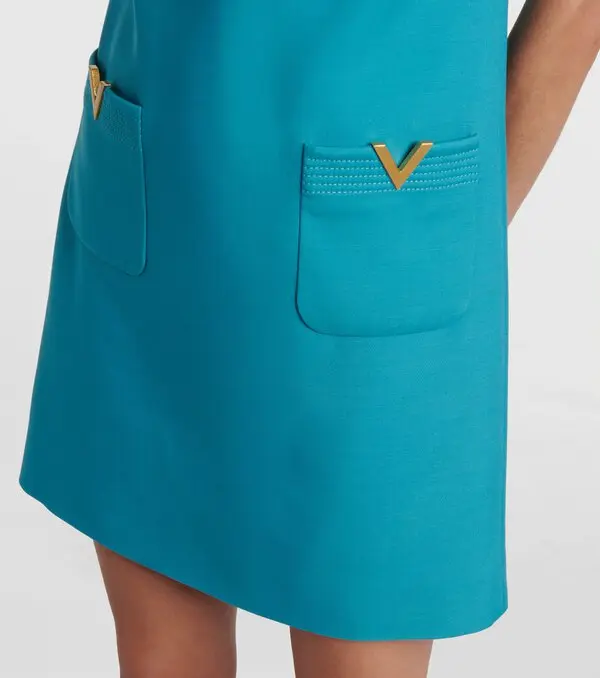 Valentino Garavani Crepe Couture Minidress