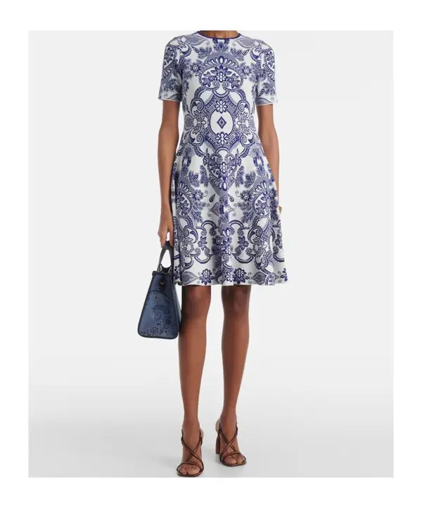 Etro Paisley Mini Dress