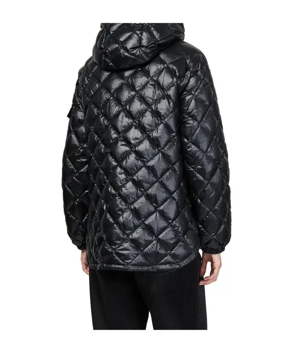 Moncler Short Quilted Hooded Down Jacket