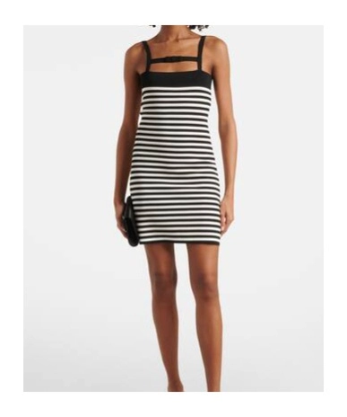 Nina Ricci Striped Minidress