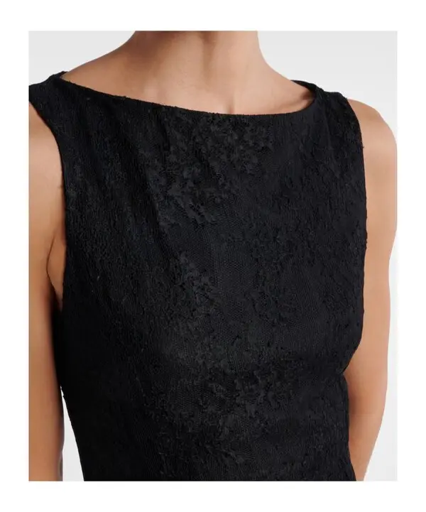 Nina Ricci Bow-detail Lace Minidress