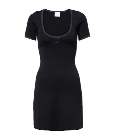 COURREGES Courrèges Holistic Cotton Mini Dress