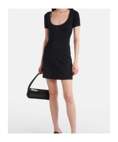 COURREGES Courrèges Holistic Cotton Mini Dress