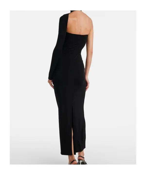 COURREGES One-shoulder Crepe Dress