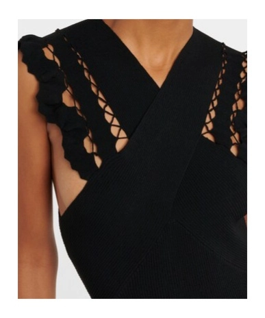 Ulla Johnson Fiora Ribbed-knit Midi Dress