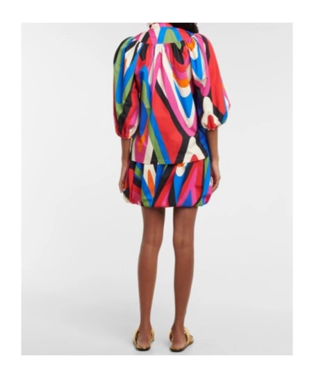 Emilio Pucci Printed Cotton Blouse