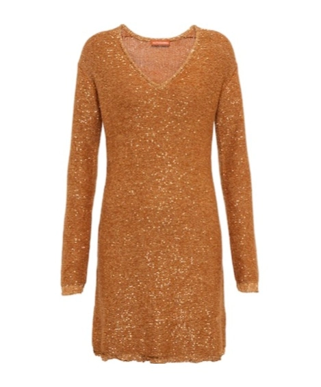 Altuzarra Kastri Sequin-embellished Minidress - Brown