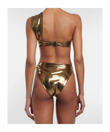 Magda Butrym Corsage High-rise Bikini Bottoms