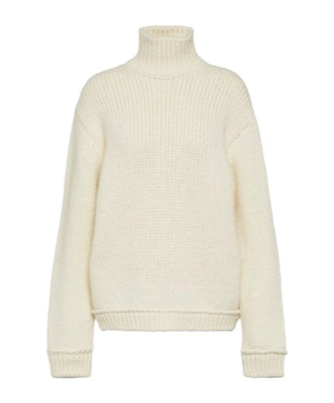 TOM FORD High-neck Knit Sweater - White