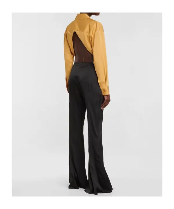 Christopher Esber Draped Shirt - Yellow