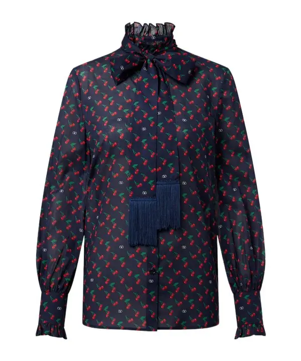 Valentino Garavani Long-sleeved Shirt - Black