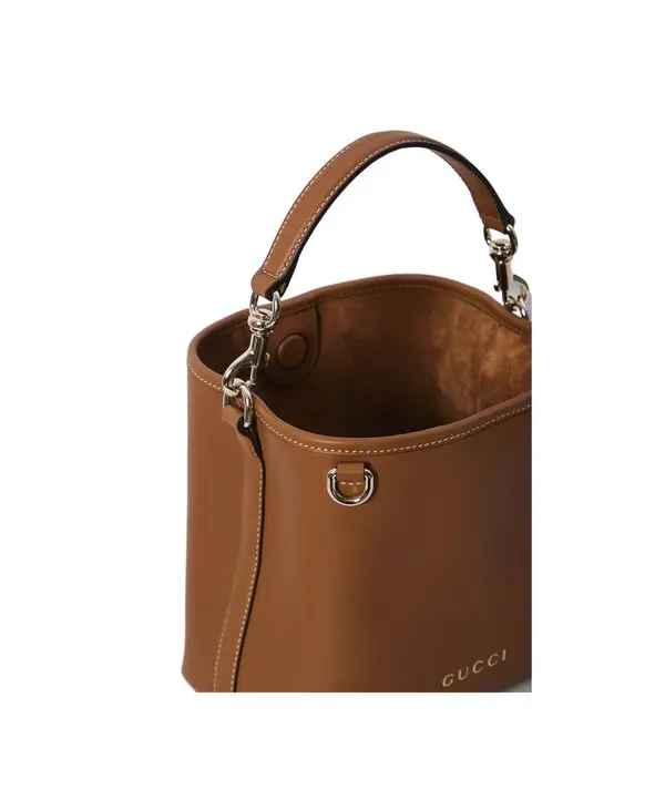 Gucci Gg Emblem Mini Bucket Bag