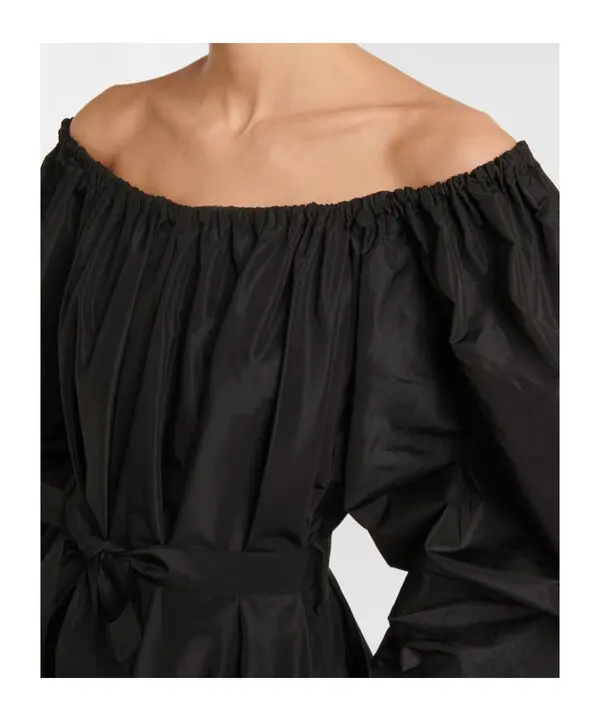 PATOU Off-the-shoulder Long-sleeved Dress