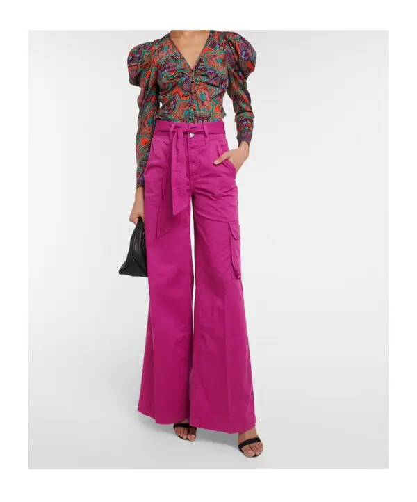 Veronica Beard Belissa Cotton Cargo Pants