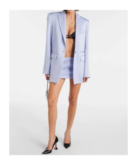 Alex Perry Satin Crêpe Blazer