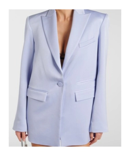 Alex Perry Satin Crêpe Blazer