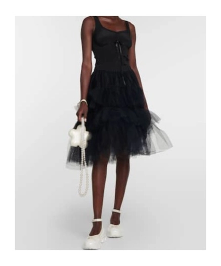 Simone Rocha Bow-embellished Bodysuit