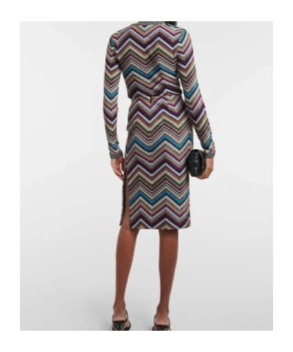 Missoni Zig Zag Wool-blend Pencil Skirt
