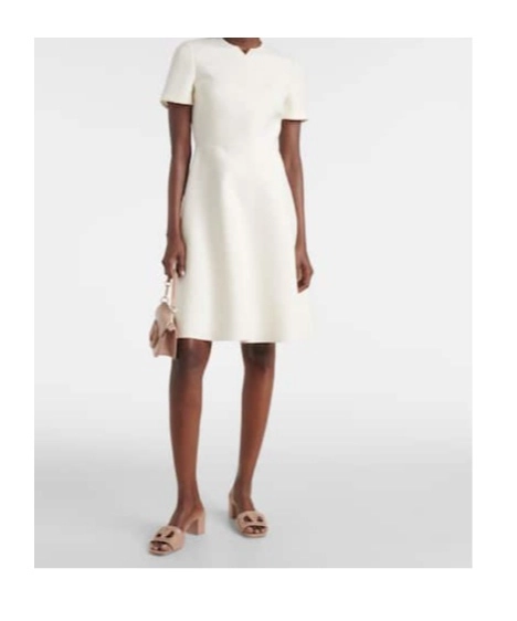 Valentino Garavani Wool And Silk Minidress