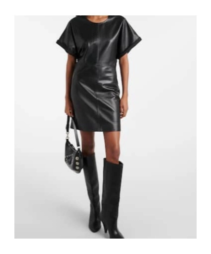 Isabel Marant Étoile Faustilia Leather Minidress