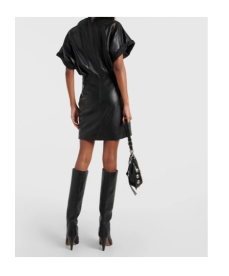Isabel Marant Étoile Faustilia Leather Minidress