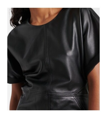 Isabel Marant Étoile Faustilia Leather Minidress