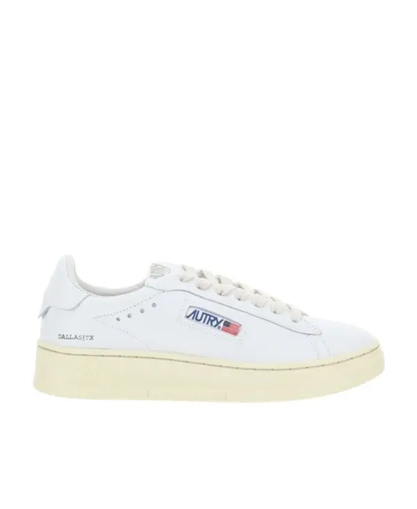AUTRY Dallas Lace-up Sneakers - White